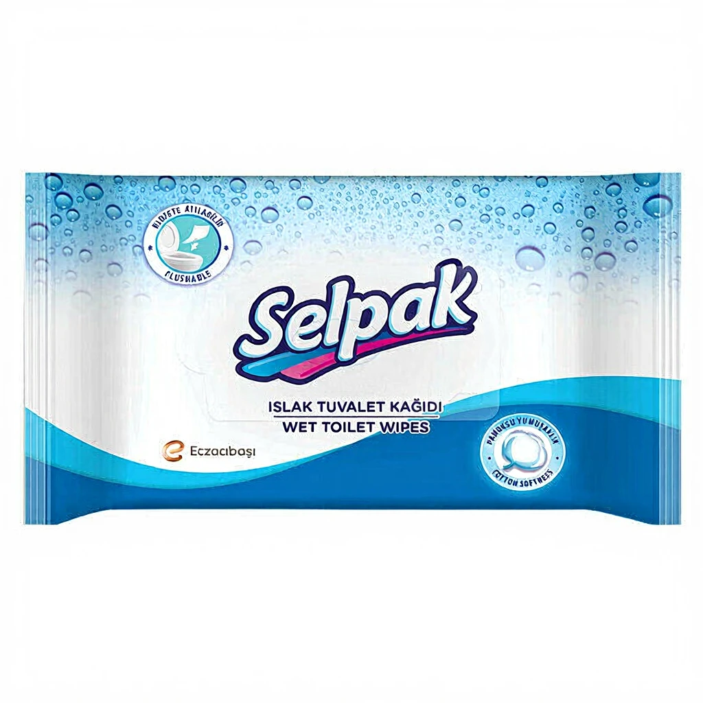 Selpak Papier Toilette Humide Adulte 42 Feuilles | Lingettes Humides ...