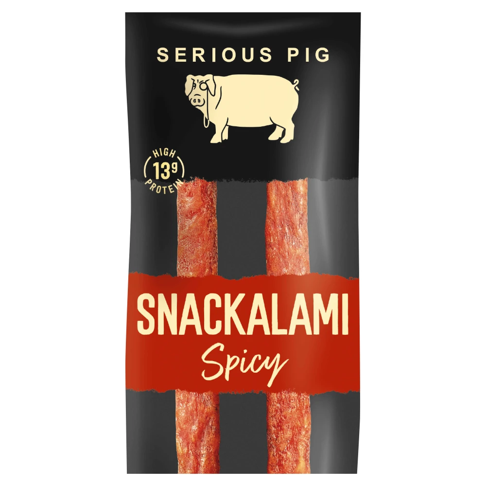 Serious Pig Snackalami Spicy Salami Snacks 30g | Snacks & Nuts | Joybuy