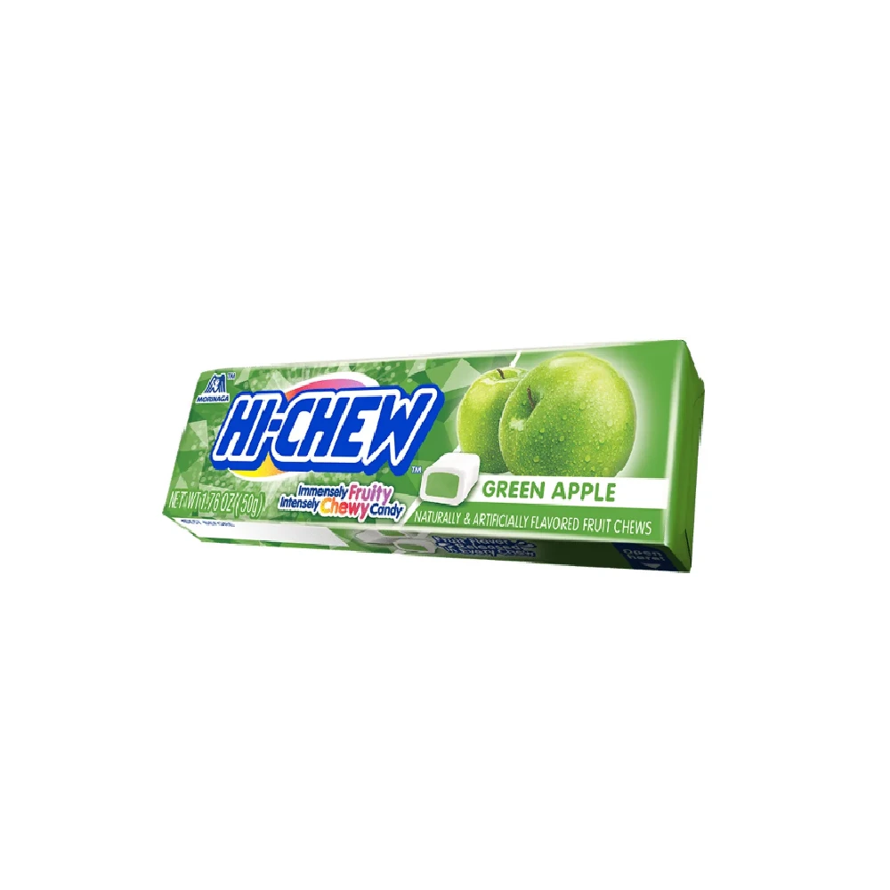 MORINAGA Hi-Chew Chewy Fruit Candy - Green Apple 50g | Sweets | Joybuy