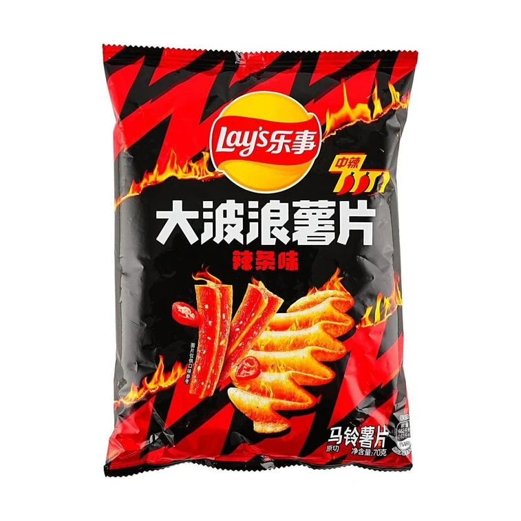 MAX CRINKLE CUT CHIPS (SPICY SNACK STICK FLAVOUR) | Crisps & Dips | Joybuy