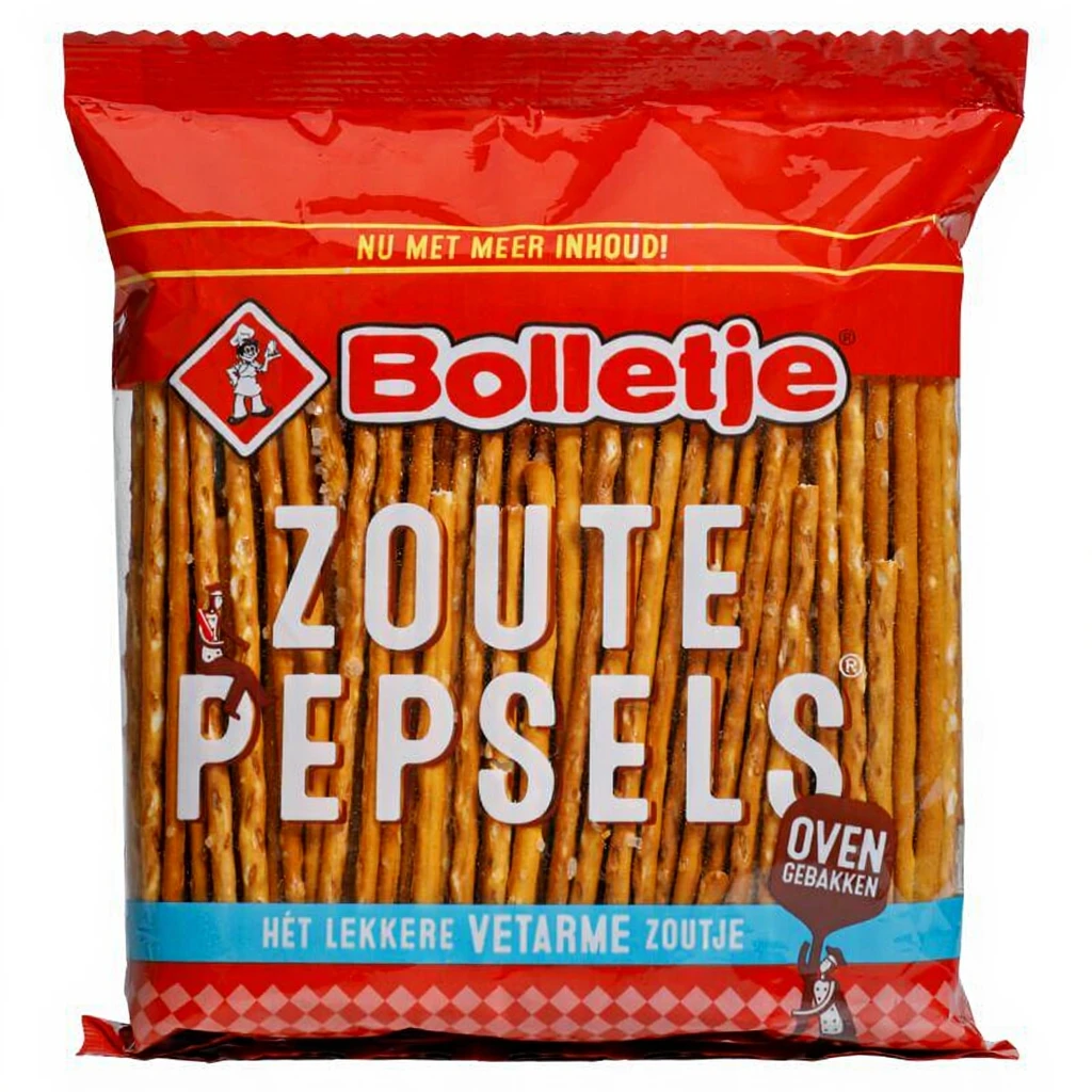 Bolletje Zoute Pepsels - 180 g | Snacks & noten | Joybuy