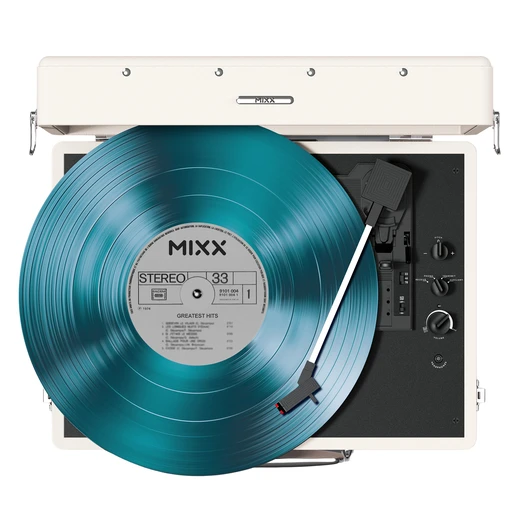 Mixx Revival 55 Retro Stereo Vinyl Record Player – Cream | Audio&Hifi ...