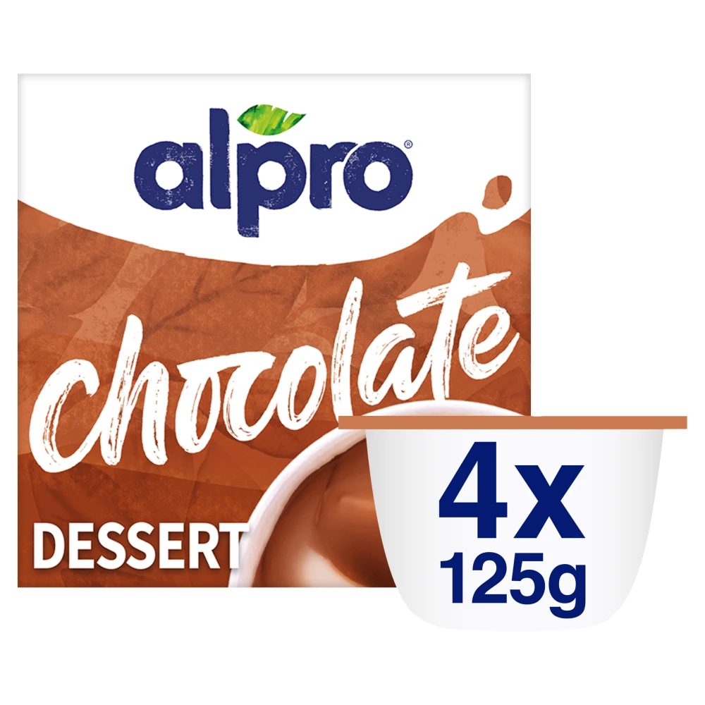 Alpro Smooth Chocolate Dessert 4 x 125g | Home Baking & Sugar | Joybuy