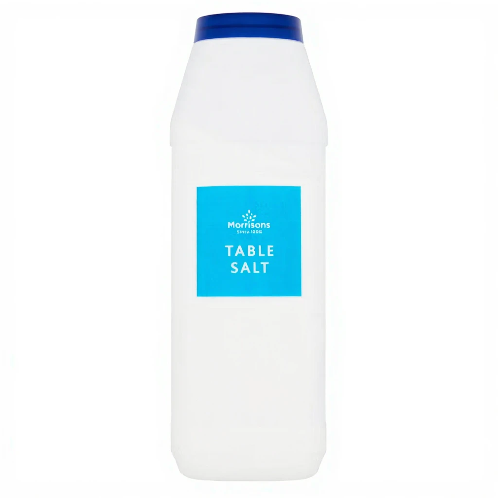Morrisons Table Salt Poly Bottle 750g | Cooking Ingredients | Joybuy