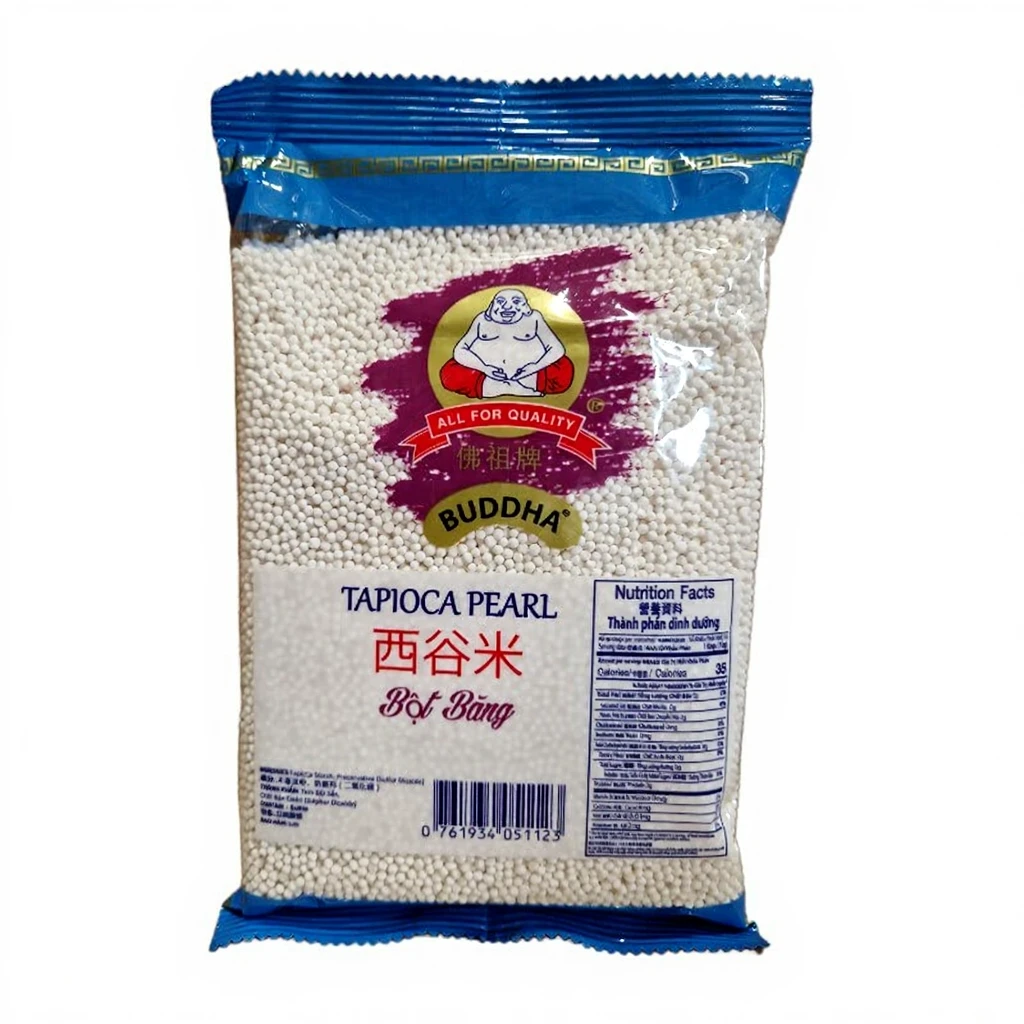 Sunlee Boeddha tapioca parel klein, wit, 400 gram | Bakproducten ...