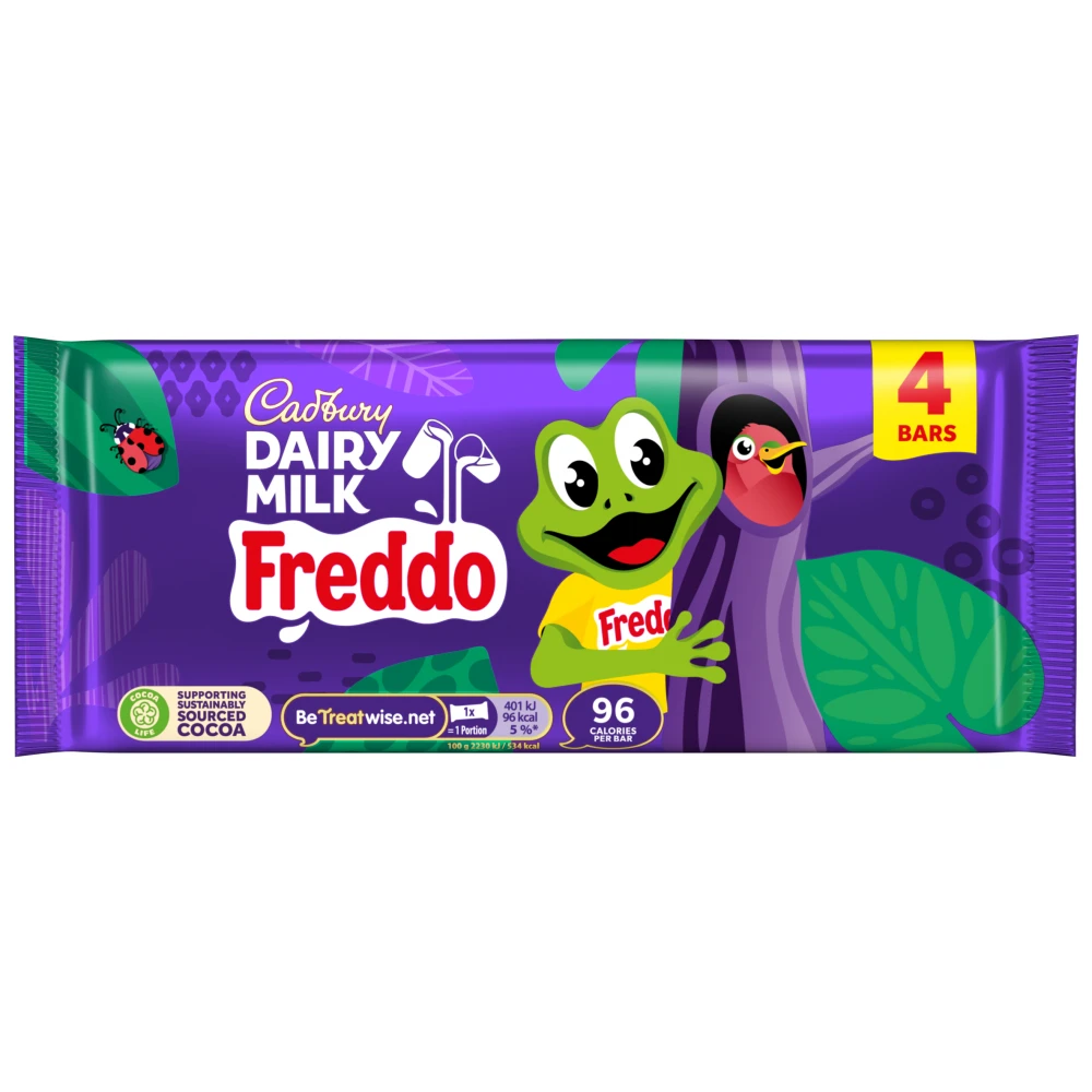 Cadbury Dairy Milk Freddo 4pk 72g | Chocolate | Joybuy