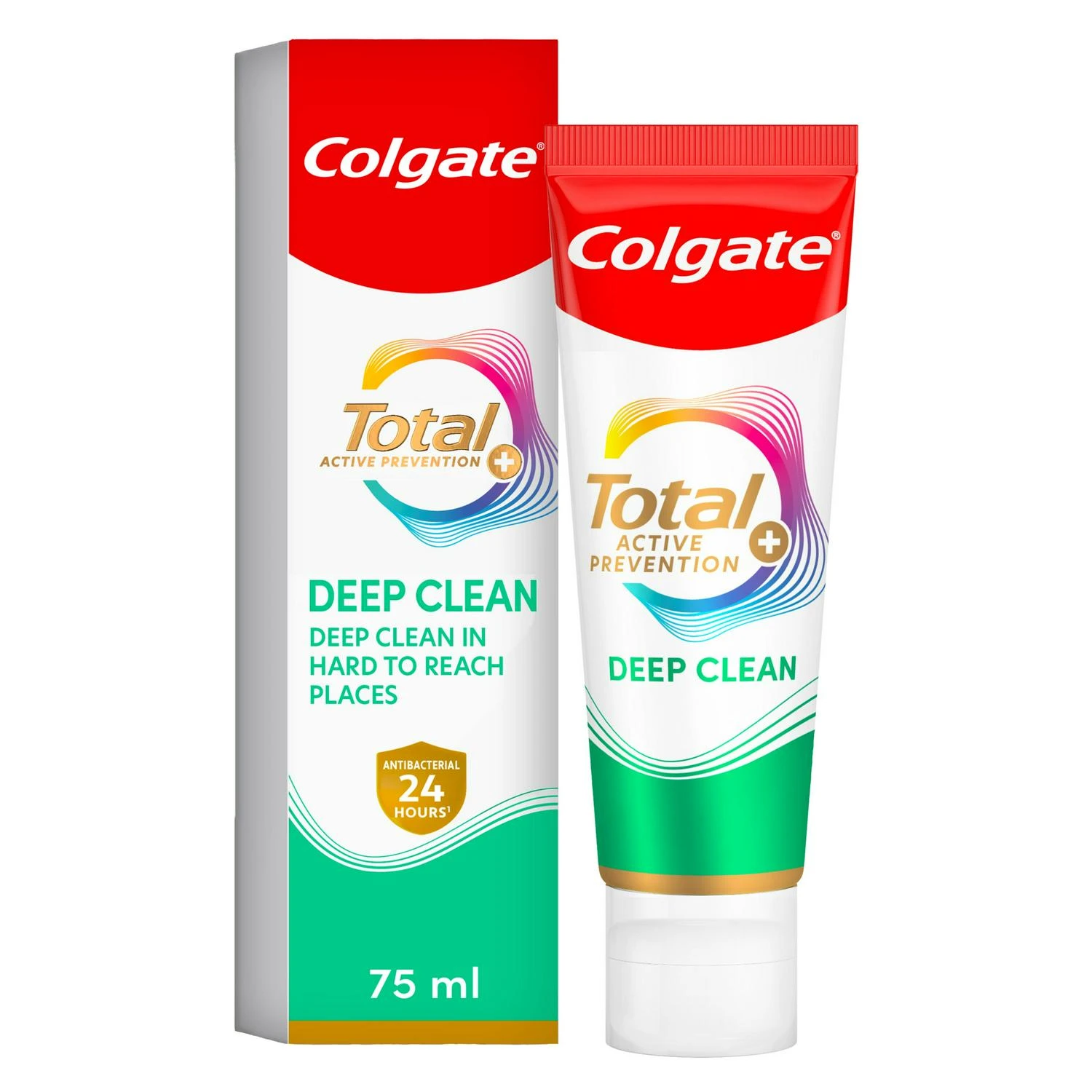 Colgate Total Active Prevention + Deep Clean Toothpaste 75ml ...