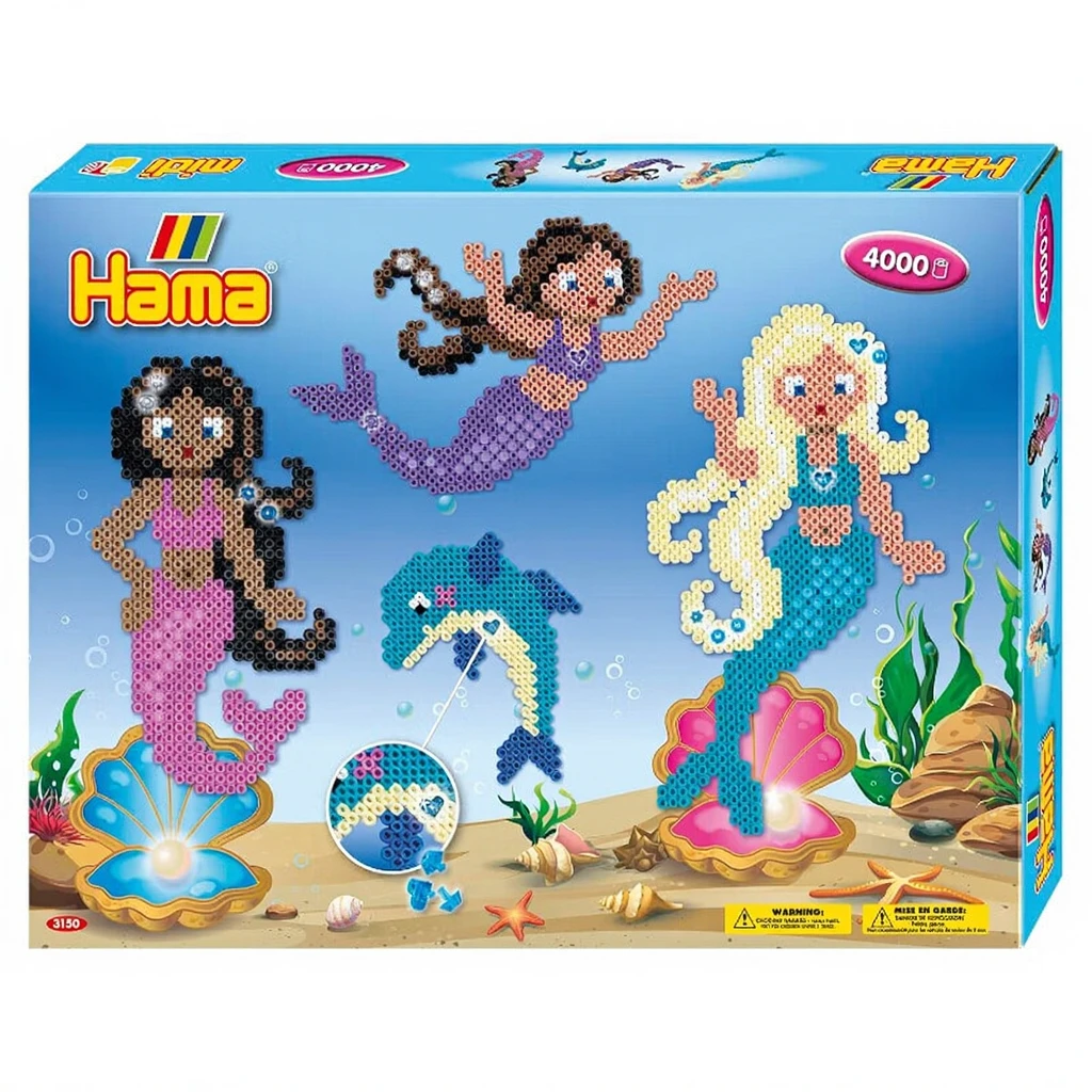 Hama 3150 Mermaids, 4000 Teile | Bastelsets | Joybuy