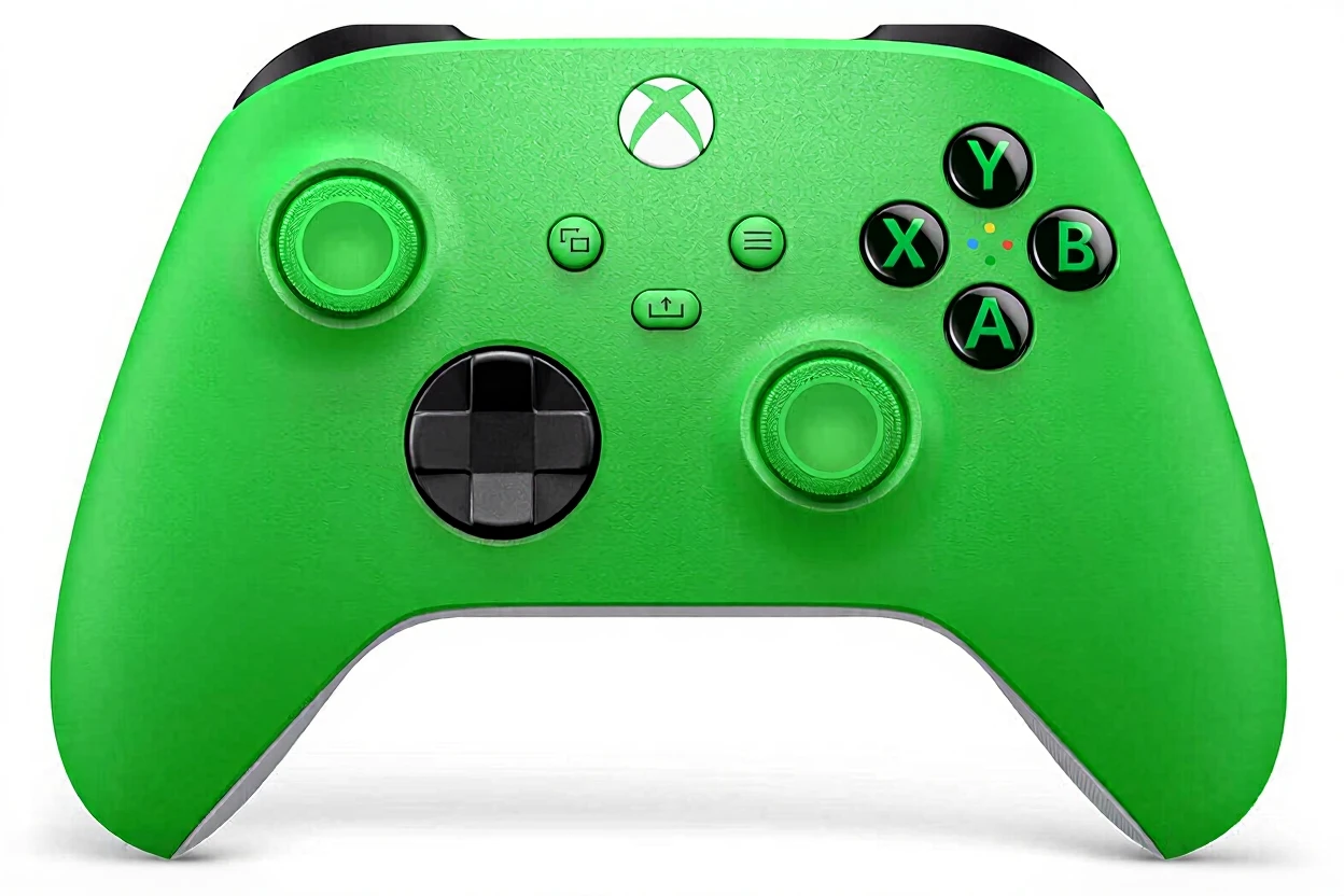 Manette Xbox Sans Fil Officielle Microsoft - Velocity Green (xbox One ...