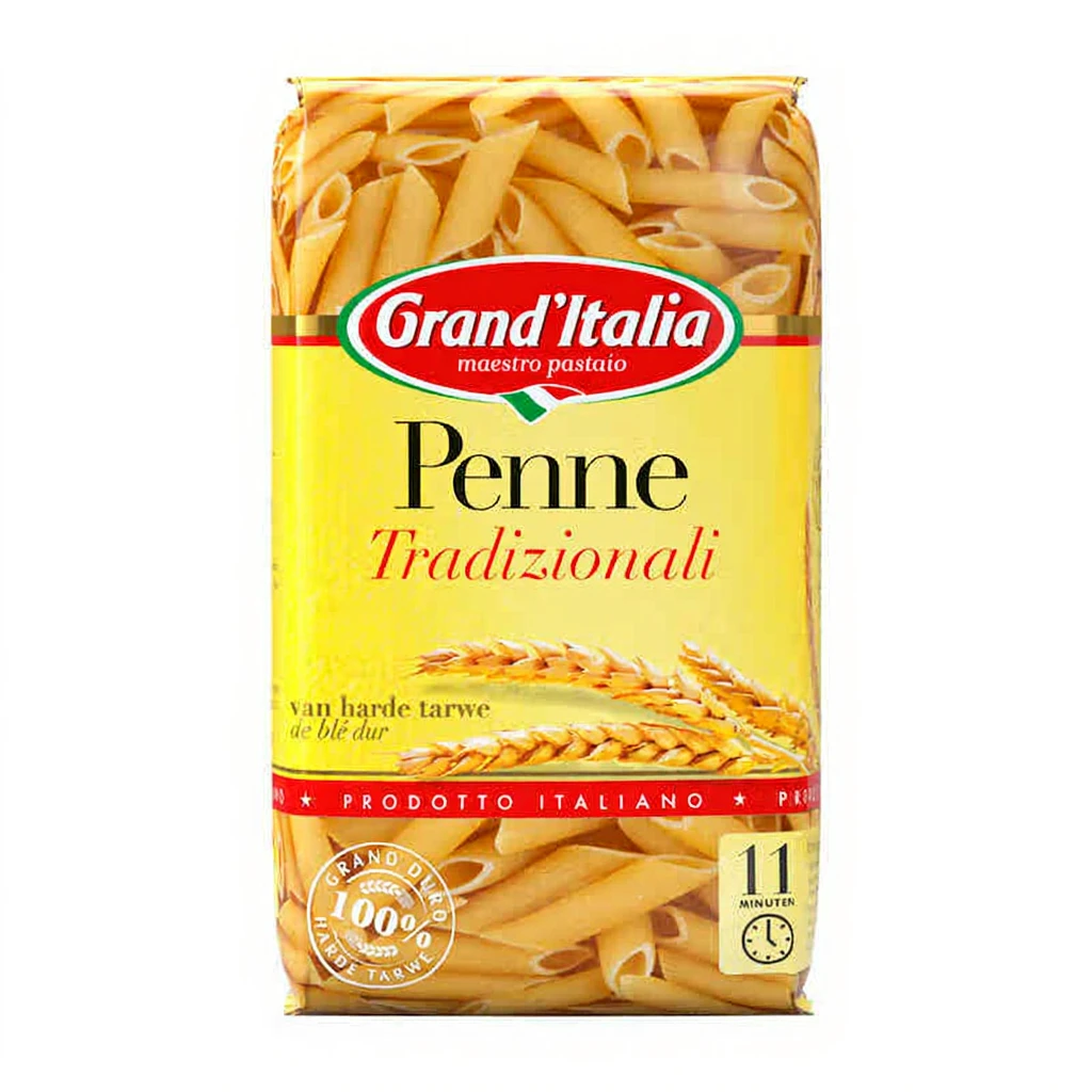 Grand'Italia Pasta Penne Rigate Zak 500 g | Reis, Nudeln ...