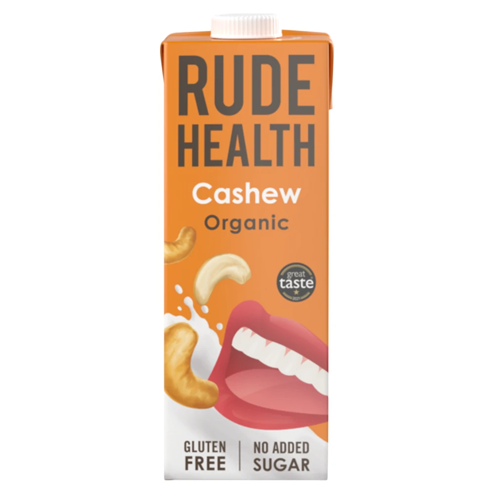 Rude Health - Organic Cashew Drink - 6x1L | Ambient Dairy | Joybuy