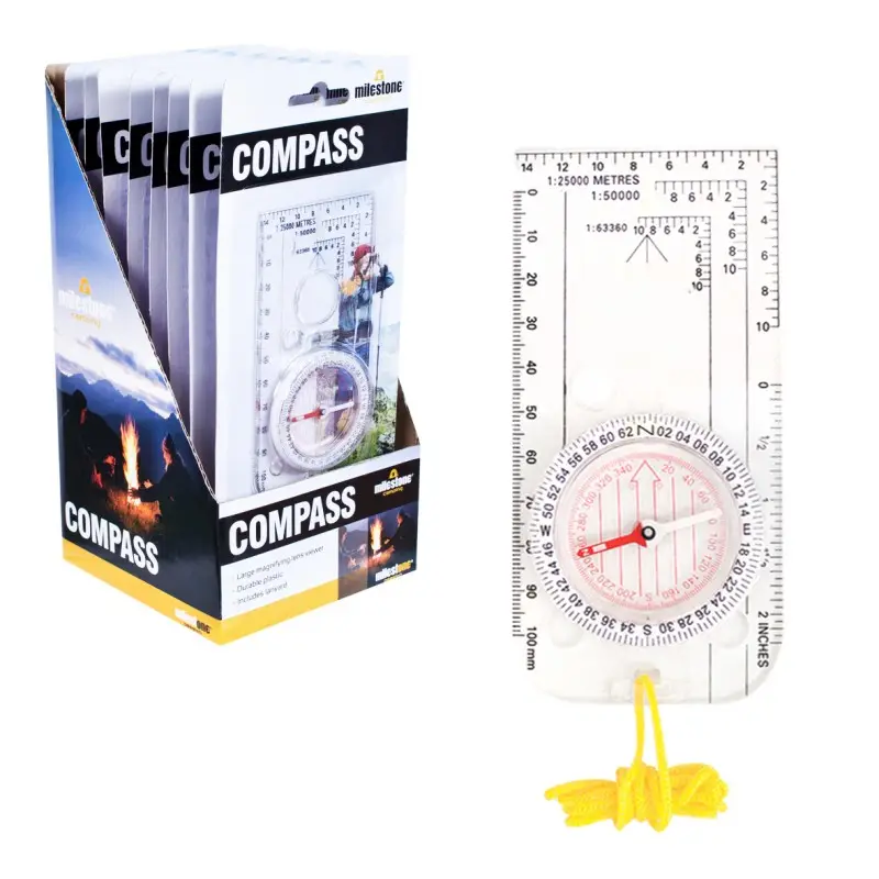 Milestone Compass With Lanyard | Camping Devices | Joybuy