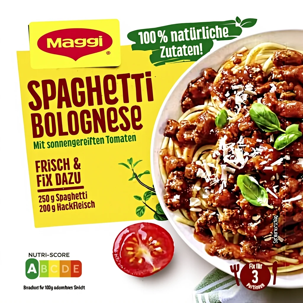 Maggi Fix Spaghetti Bolognese 100% Natürliche 36 G | Kochzutaten | Joybuy