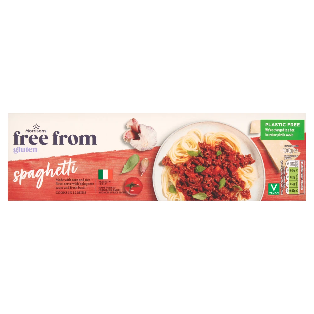 Morrisons Free From Spaghetti 500g | Rice, Pasta & Pulses | Joybuy