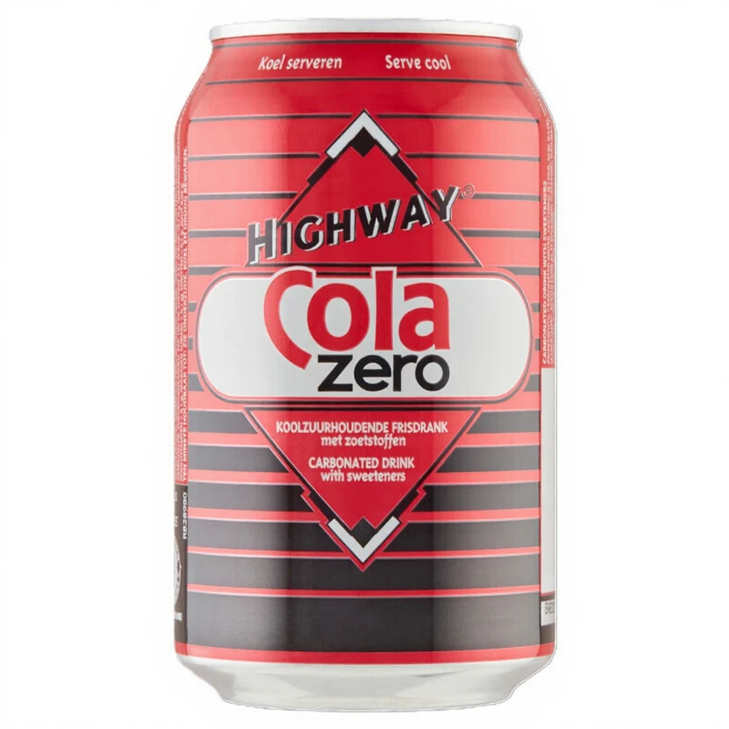 Highway Cola Zero Sugar - 330 ml | Koolzuurhoudende frisdranken | Joybuy