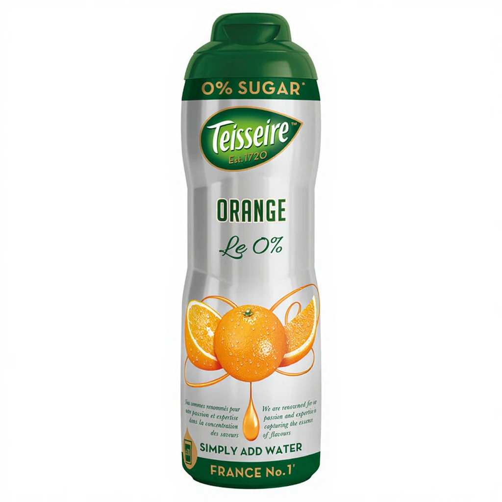 Teisseire Siroop 0% Sinaasappel 60 Cl | Squash & Frisdrank | Joybuy