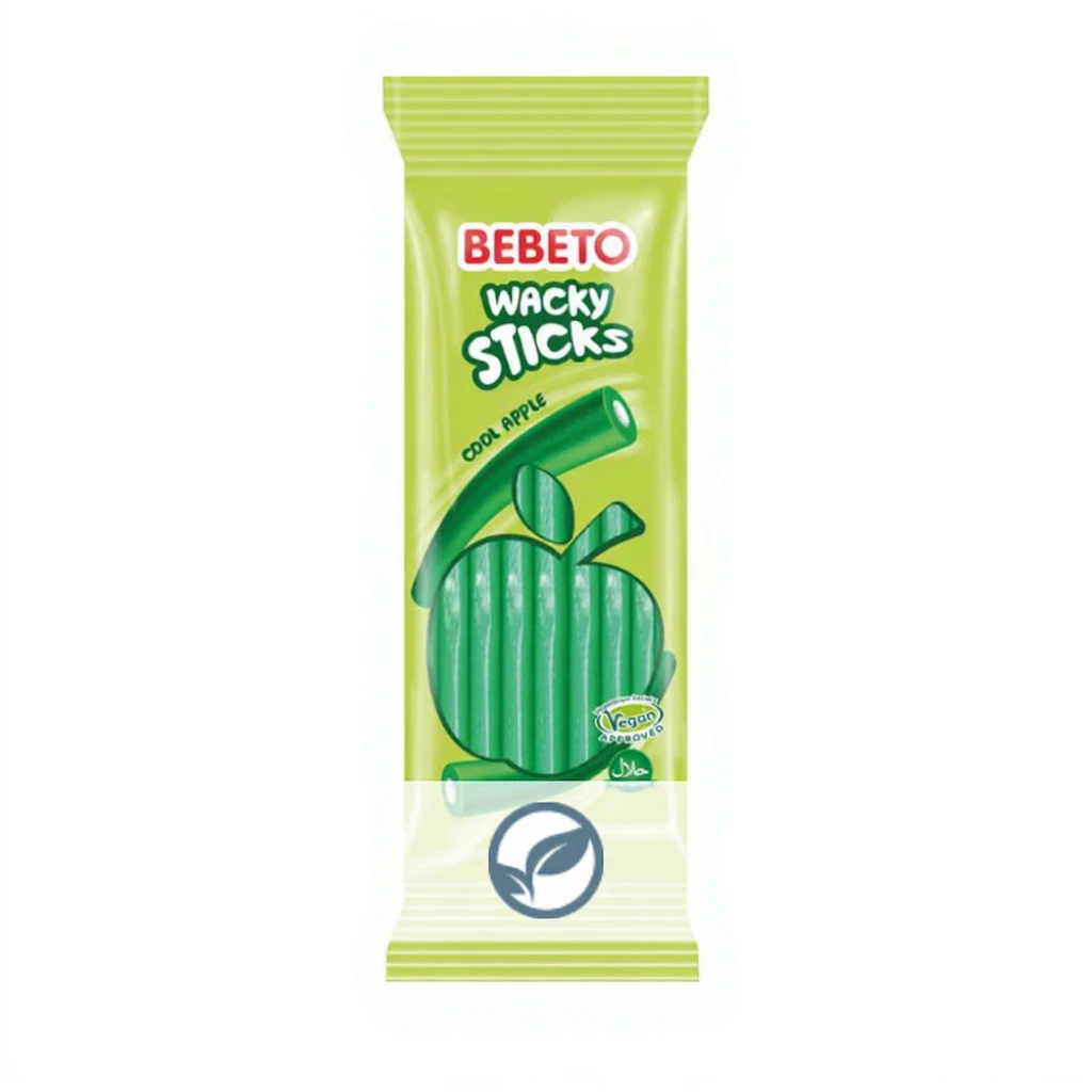 Bebeto Wacky Stick Cool Apple 180 g(Best Before2026-06-30 ...