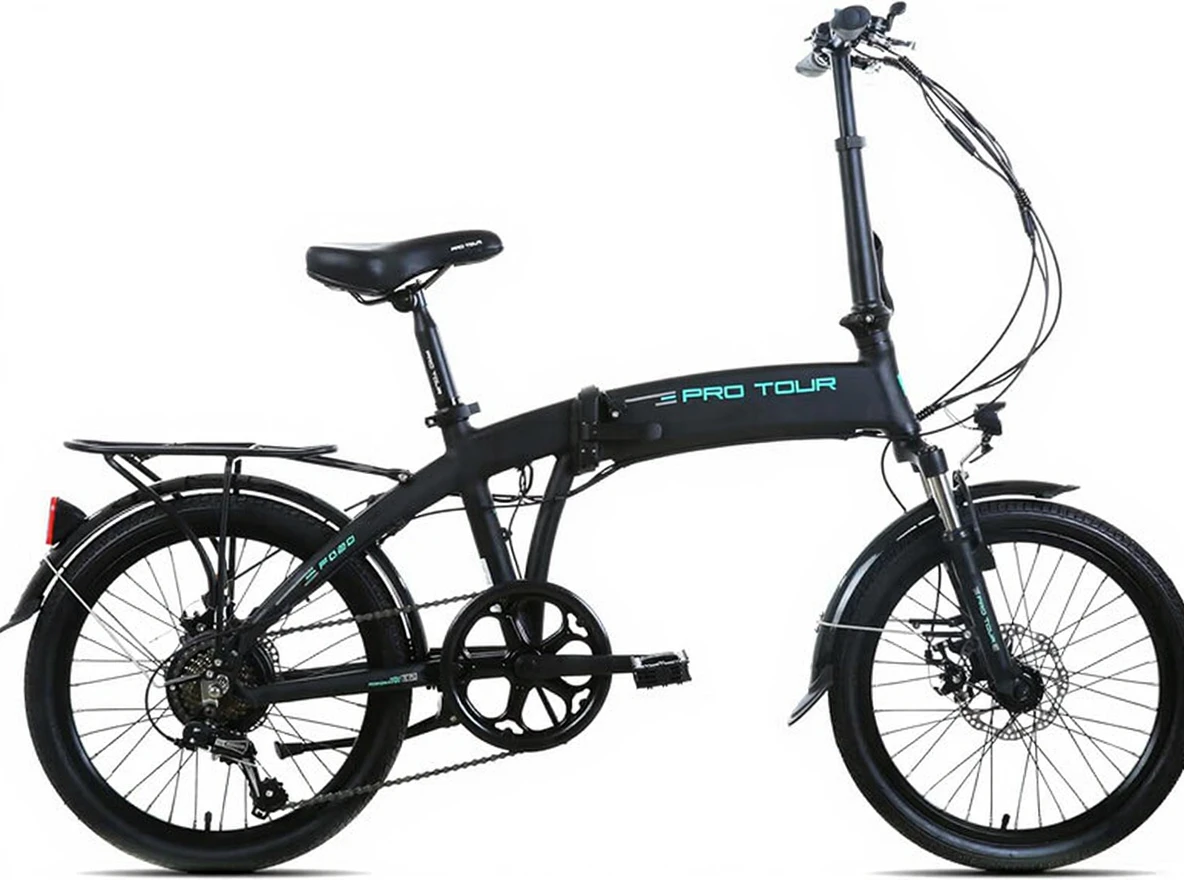 Protour Opvouwbare Fiets Voor Volwassenen E-bike 20 Inch 7-speed ...
