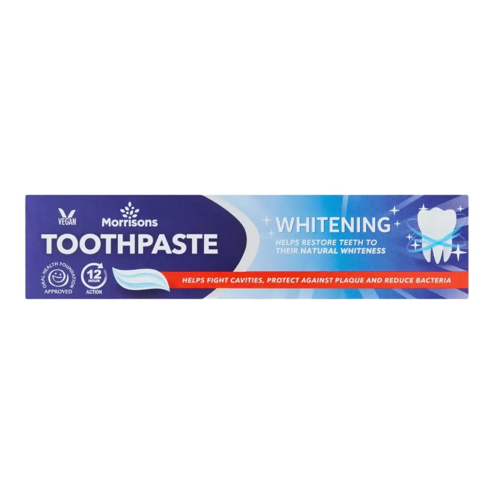 Morrisons Whitening Toothpaste 100ml | Toothpastes | Joybuy