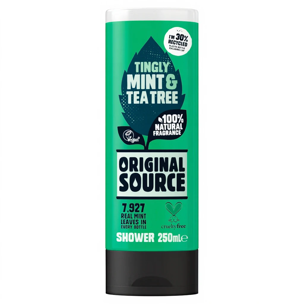 Original Source Mint & Tea Tree Shower Gel 250ml | Body Wash | Joybuy