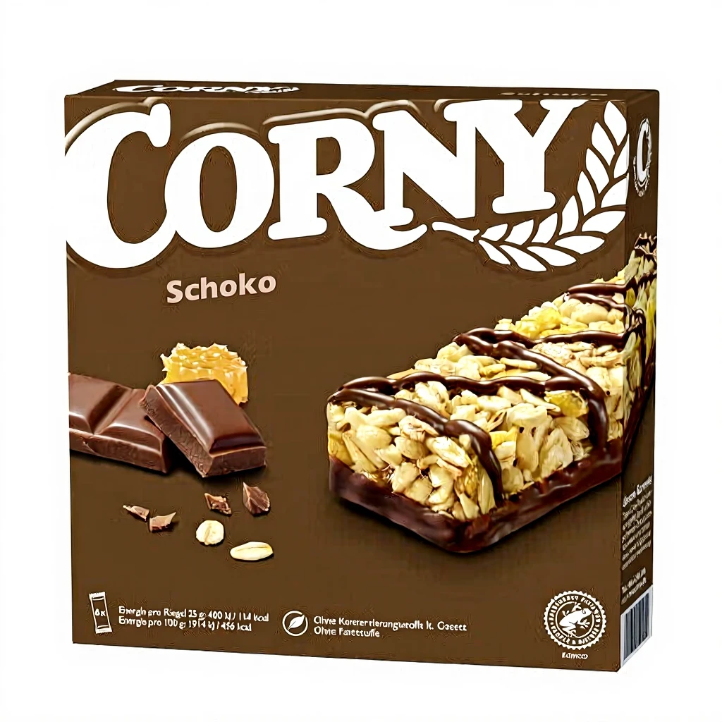 Corny Schoko-Müsliriegel 6 x 25 g | Cerealien | Joybuy