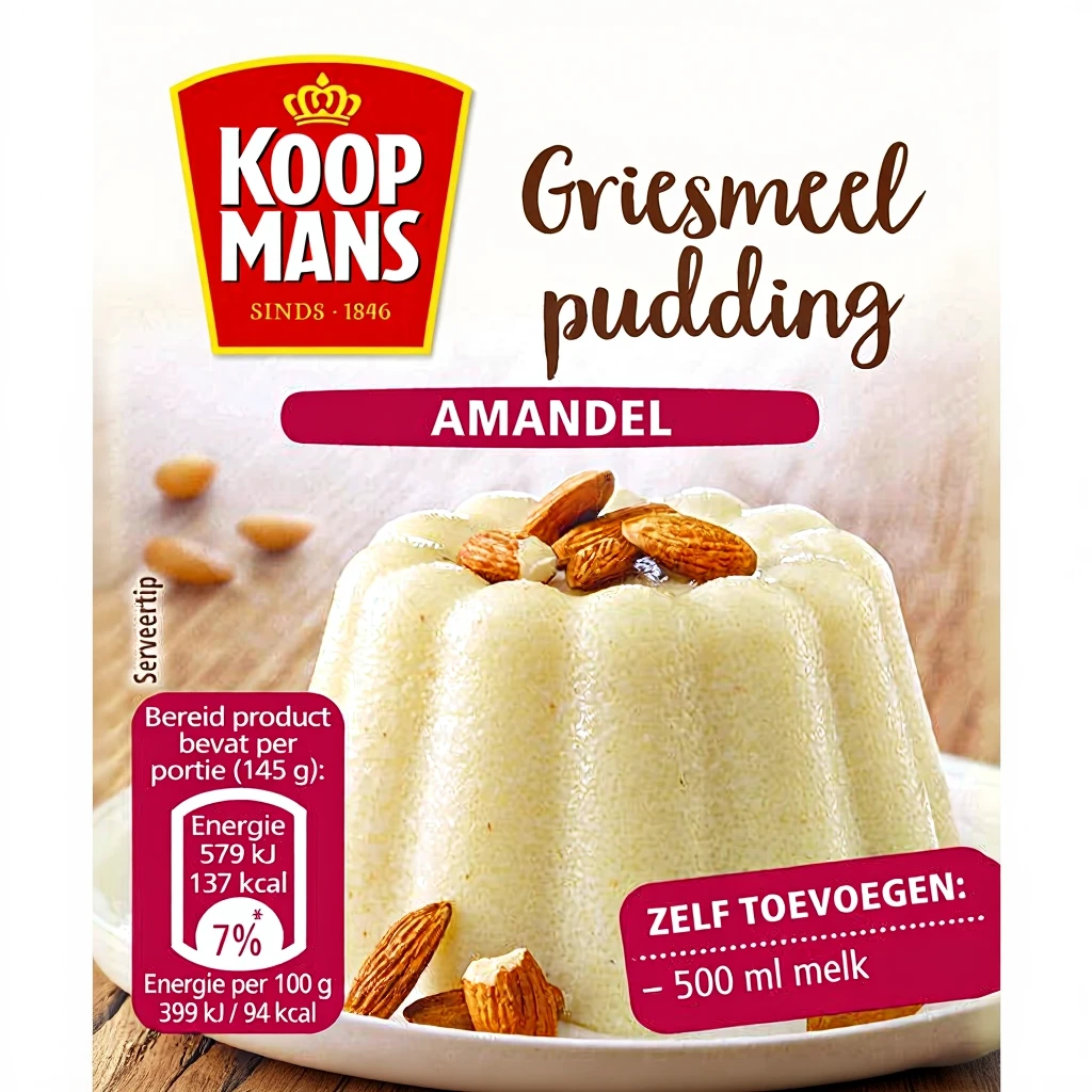 Koopmans Semolina Pudding Fruit 85g | Bakproducten & Suiker | Joybuy