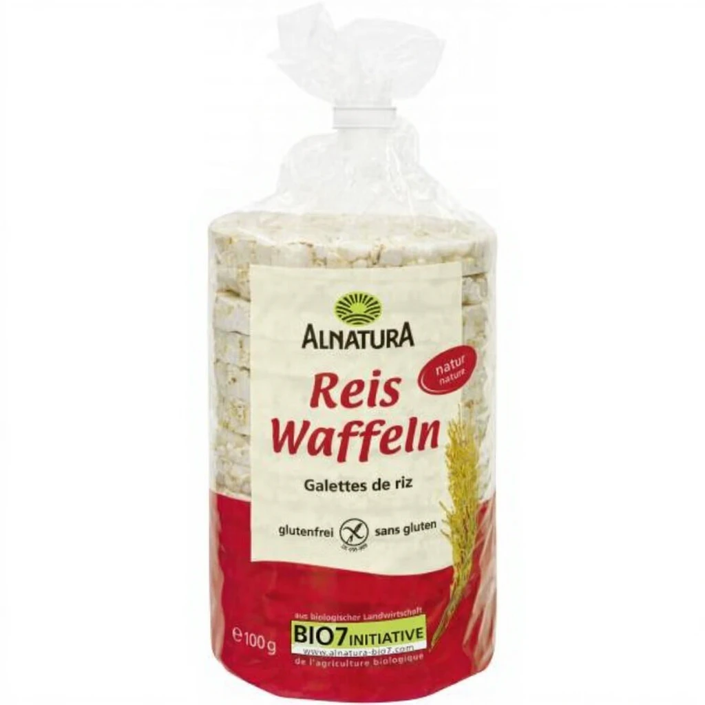 Alnatura Bio Reiswaffeln natur 100 g | Cracker & Knäckebrot | Joybuy