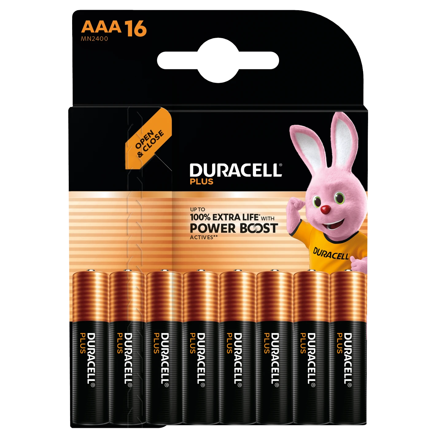 DURACELL Plus Power AAA Batteries – Pack of 16 | Batteries & Power ...