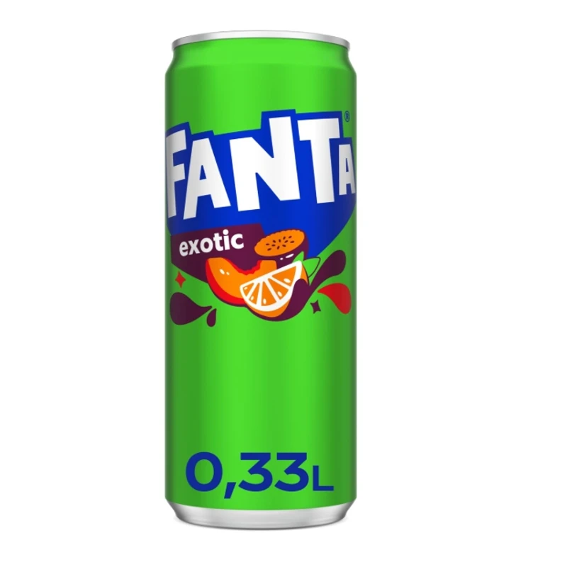 FANTA Exotic Aromatisierte Limonade 0.33L | Sprudelgetränke | Joybuy