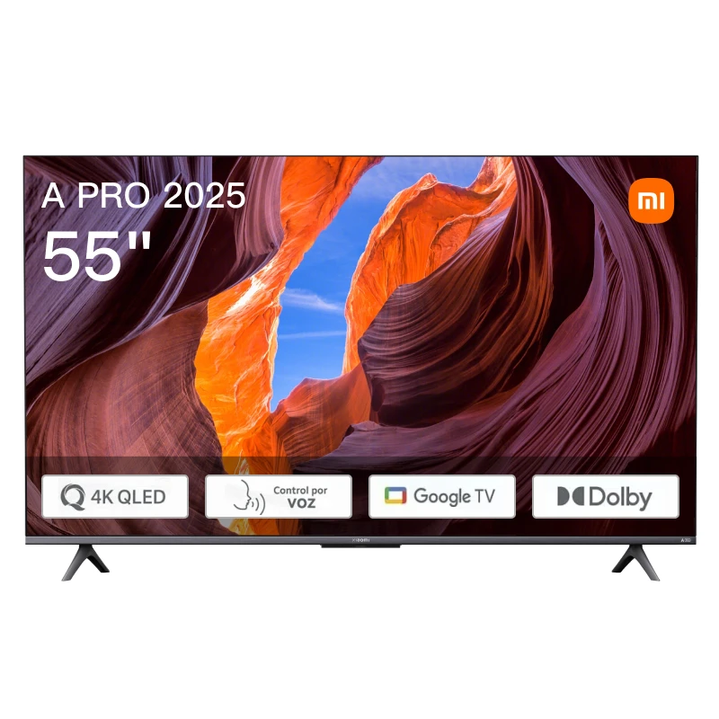 Xiaomi Tv A Pro 2025 Téléviseur 4k Qled Google Tv Quantum Dots - 55 ...