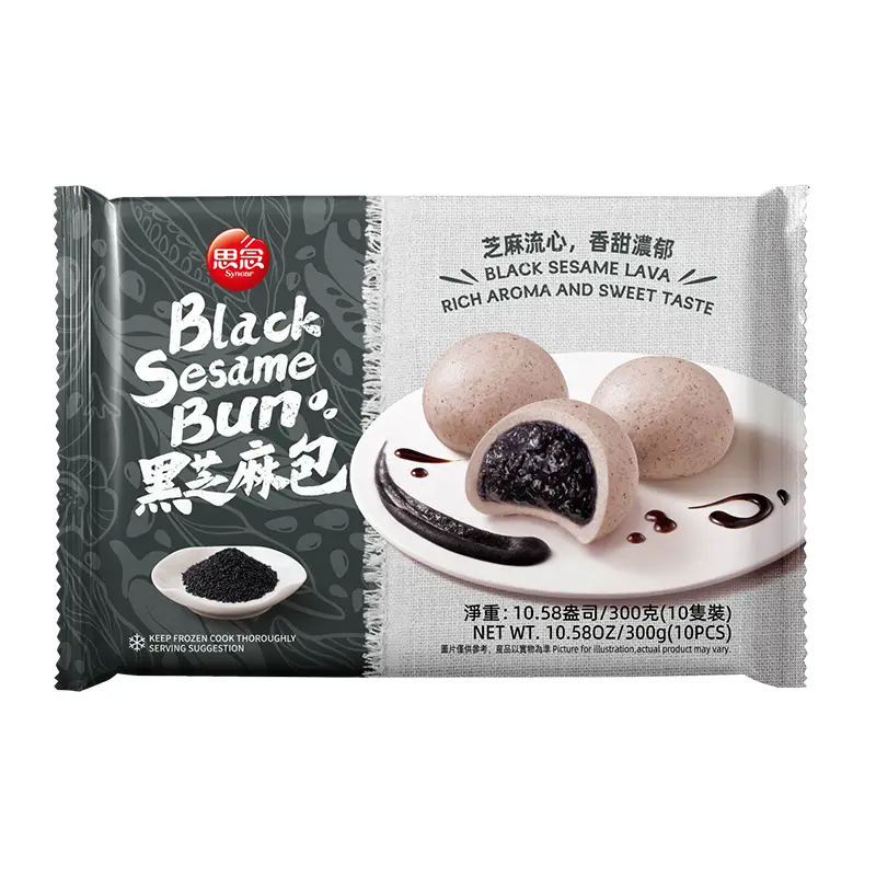 Synear Black Sesame Bun 300g 思念黑芝麻包 300g | Bread, Pastry, Dumpling | Joybuy