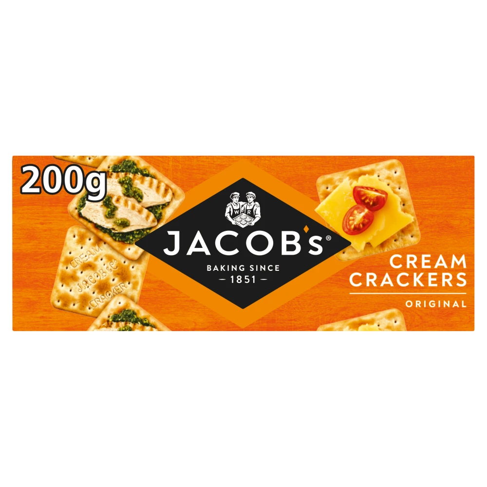 Jacobs Cream Crackers 200g | Crackers & Crispbread | Joybuy