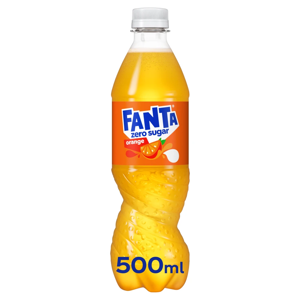 Fanta Orange Zero Sugar 500ml | Fizzy Drinks | Joybuy