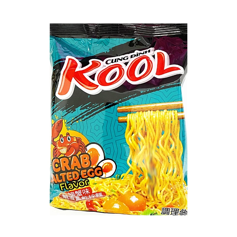 Kool Instant Noodles Crab Salted Egg - 4 x 92 g | Rijst, pasta en ...