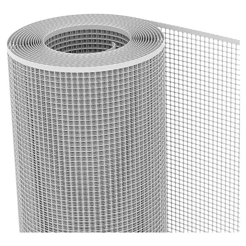 TENAX Quadra Plastic Mesh voor Balkonhek Bescherming - Zilver, 1 x 5 m ...