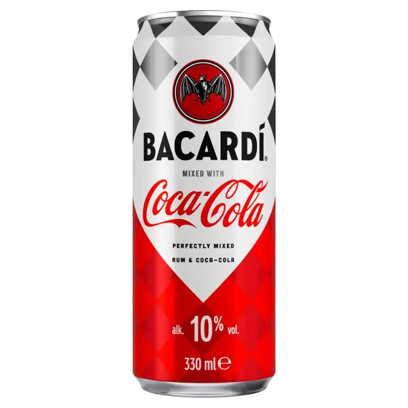 Bacardi Rum & Cola Ready-to-drink 0.33l | Cocktails & Fertige ...