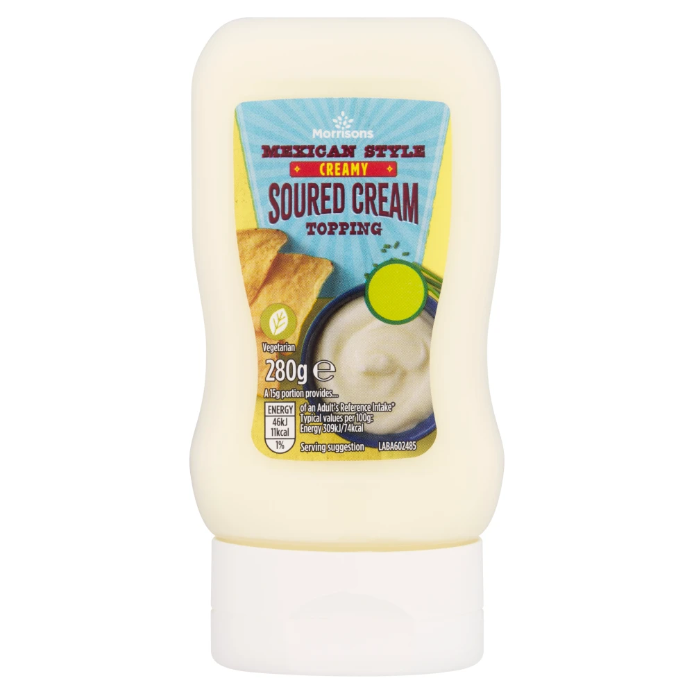 Morrisons Sour Cream Sauce 280g | Table Sauces, Condiments & Dressings ...