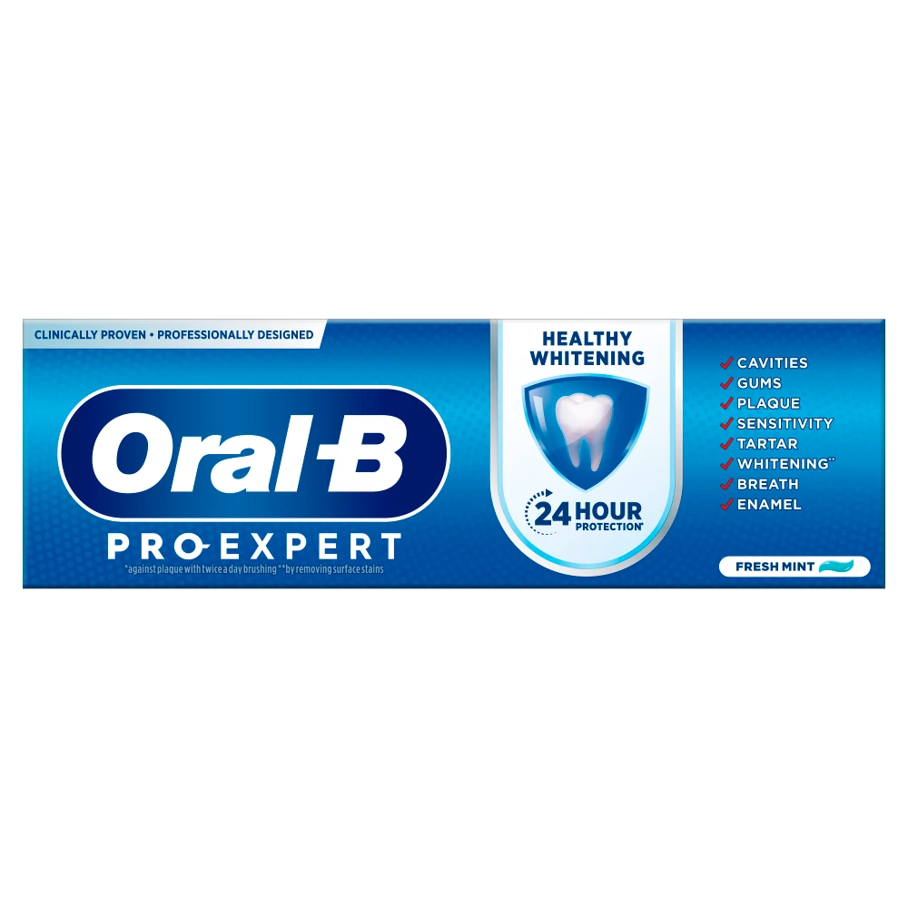 Oral-b Pro Expert Healthy Whitening Toothpaste Fresh Mint 75ml ...