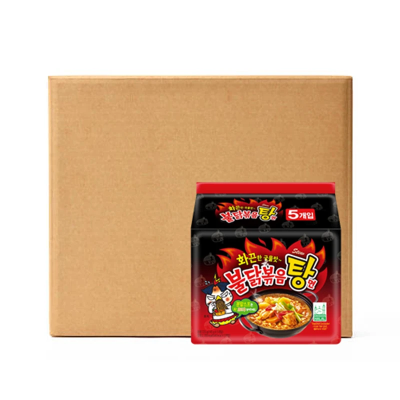 Samyang Buldak Hot Chicken Stew Ramen (Noodle Soup) – 140g × 5 ...