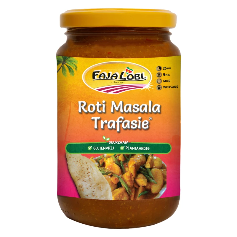 Faja Lobi Roti Masala Trafasie - 360 ml | Maaltijdpakketten | Joybuy