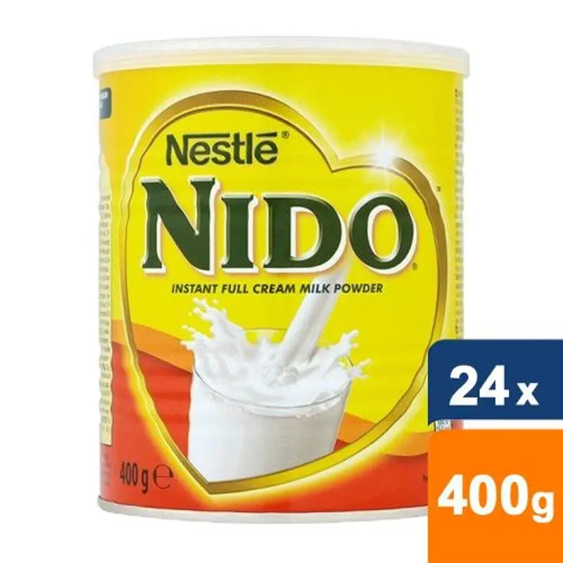 Nestlé NIDO Lait en poudre - 24 x 400 g | Produits laitiers à ...