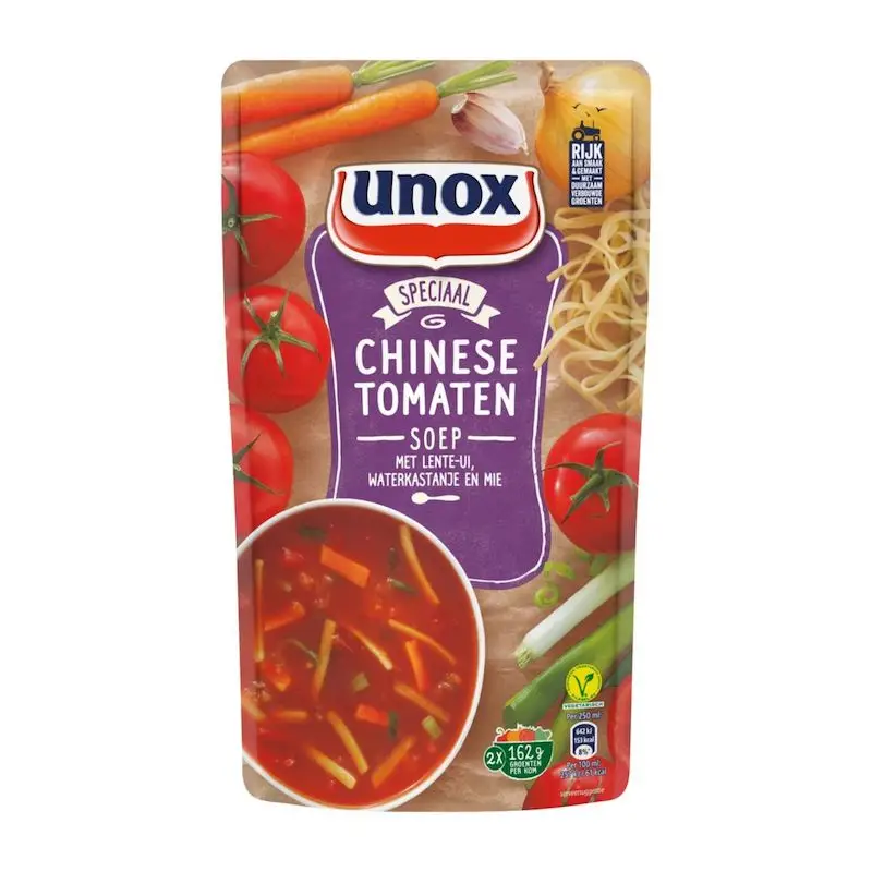 Unox Soup In Bag Chinese Tomato Soup 570ml | Blikjes & Blikken | Joybuy