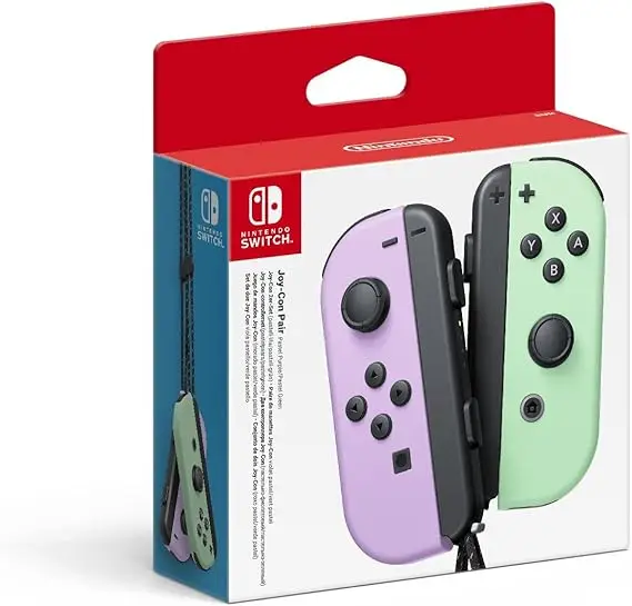 Nintendo Official Switch - Joy-con Controller Pair - Pastel Purple ...