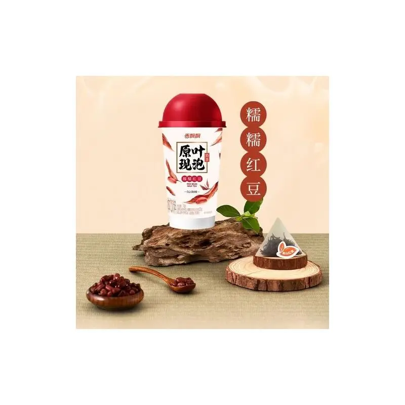 Xiang Piao Piao Red Bean Milk Tea 74g 香飘飘原叶现泡糯糯红豆奶茶74g | Tea | Joybuy