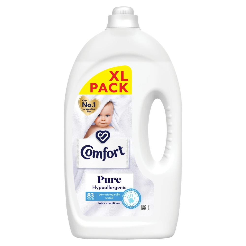 Comfort Pure Fabric Conditioner 83 Washes 2490ml | Fabric Softener | Joybuy