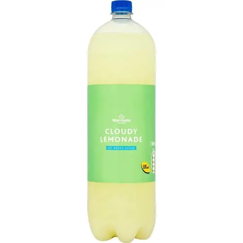 Morrisons No Added Sugar Cloudy Lemonade 2 Litre | Fresh Juice | Joybuy