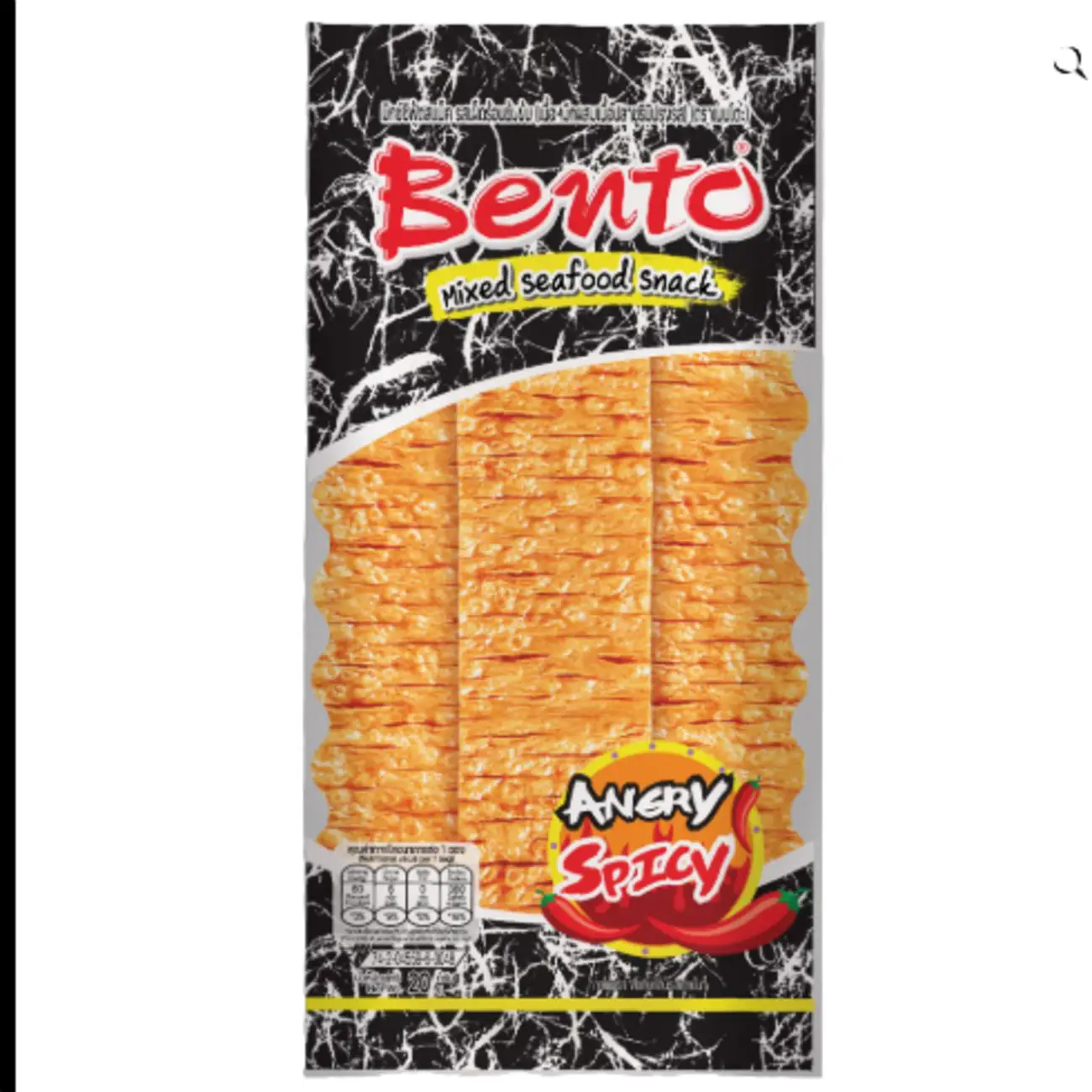 Bento Fish Snack- Angryspicy Seafood Flavour 20g 便當魚小食超辣海鮮風味 20g ...