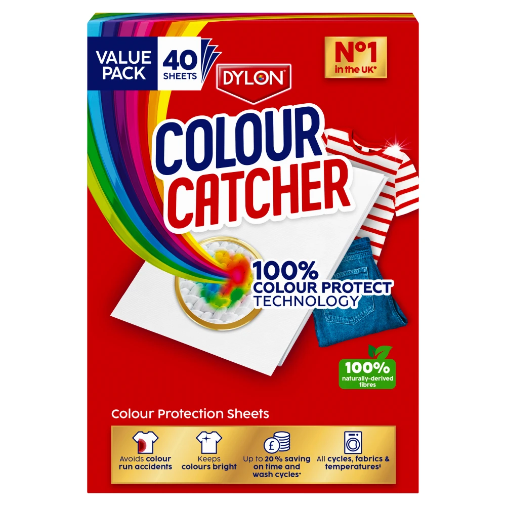 Dylon Colours Catcher Colour Protection Sheets | Fabric Softener | Joybuy