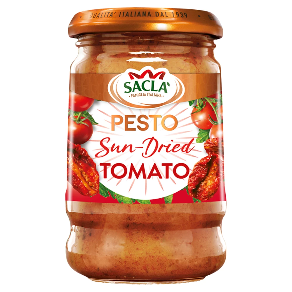Sacla Sun Dried Tomato Pesto 190g | Pasta Additives | Joybuy