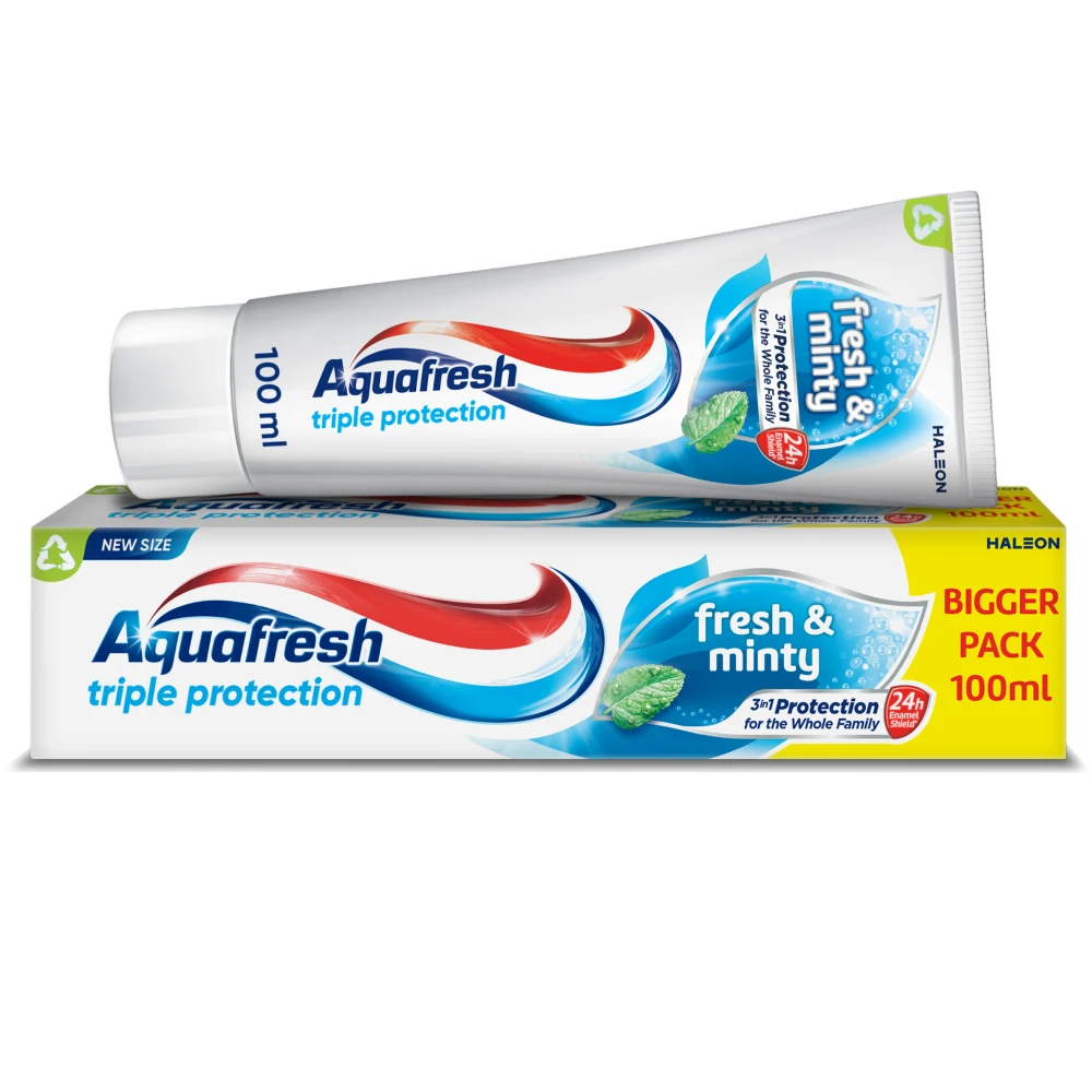 Aquafresh Fresh & Minty Toothpaste, 100 Ml | Toothbrushes & Toothpastes ...